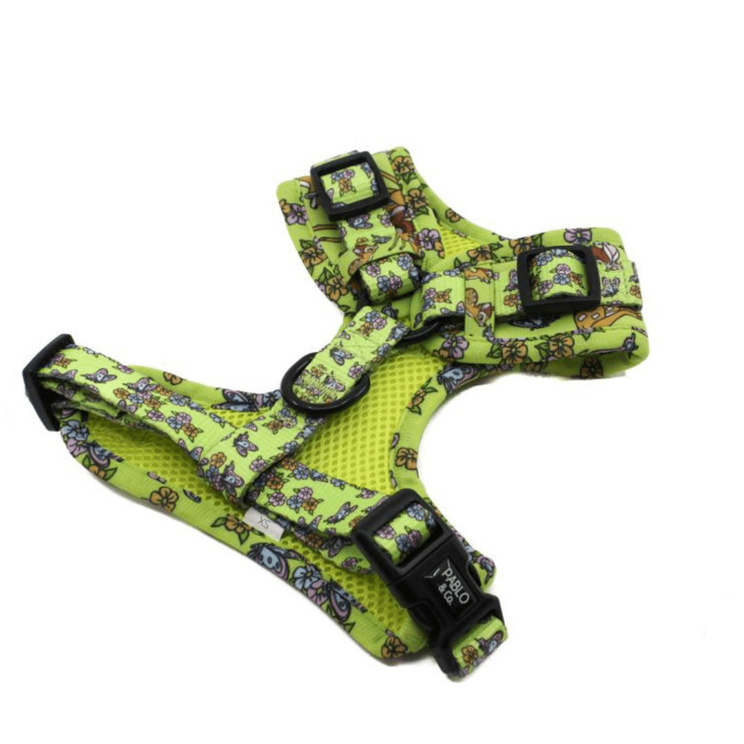 Bambi & Butterflies Adjustable Harness - Pooch Luxury